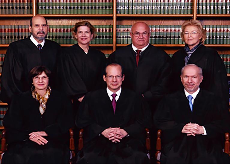 Supreme Court year-2014(Front) Jaynee LaVecchia, Chief Justice Stuart ...