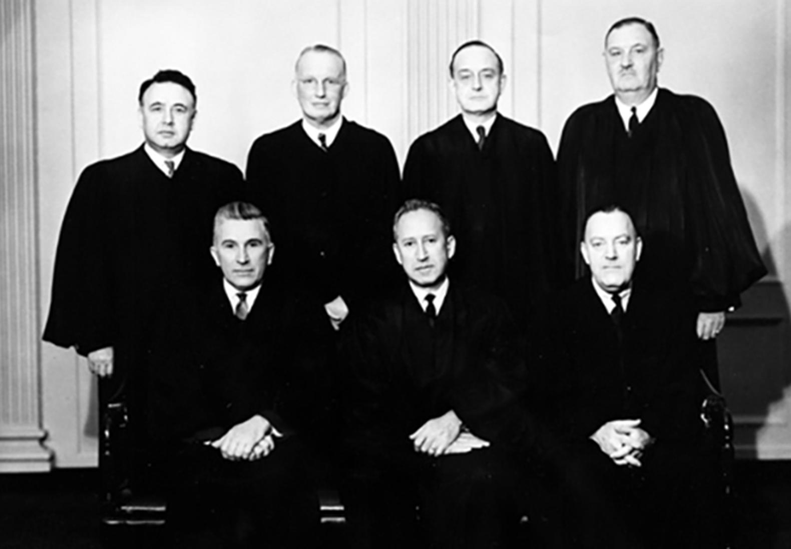 Supreme Court (Front)Nathan L. Jacobs, Chief Justice Joseph Weintraub ...