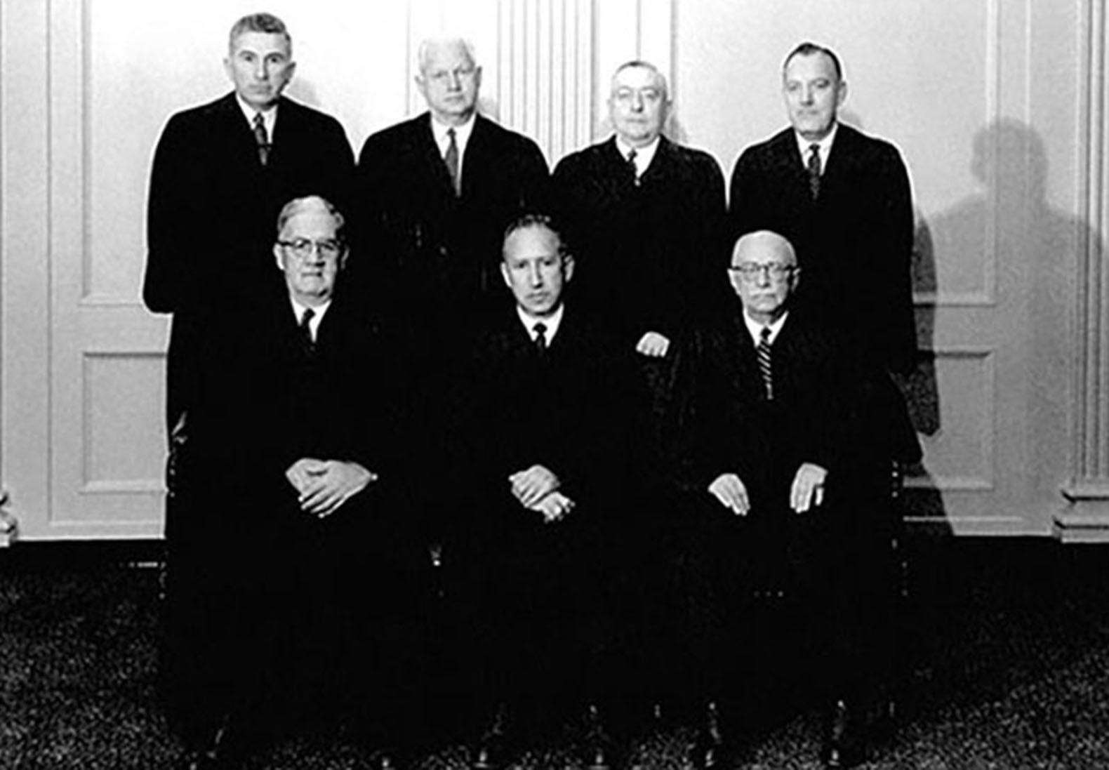 Supreme Court year-1956 (Front)Harry Heher, Chief Justice Joseph ...